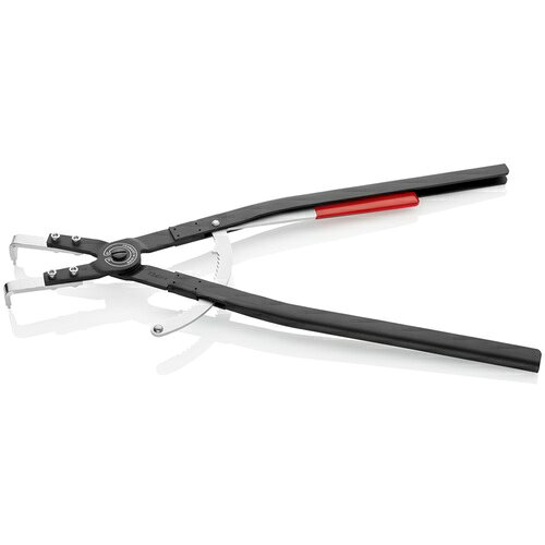 【特長】●ロック機構付です。（解除可能）●先端チップは焼き入れ処理済みで交換も可能です。●ハンドルはブラックパウダーコーティング仕上げです。【仕様】●リング使用範囲(mm)：122〜300●爪先端径(mm)：3.5●全長(mm)：590●爪...