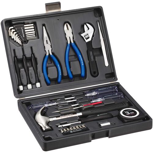 【特長】●ブック型収納でコンパクトに持ち運べる●31点セットでDIYから修理まで幅広く対応●高品質素材で長期間安心して使用可能●初心者にも扱いやすいシンプル設計●専用収納スペースで工具の紛失を防止【用途】●家庭内の修理・メンテナンス●オフィ...