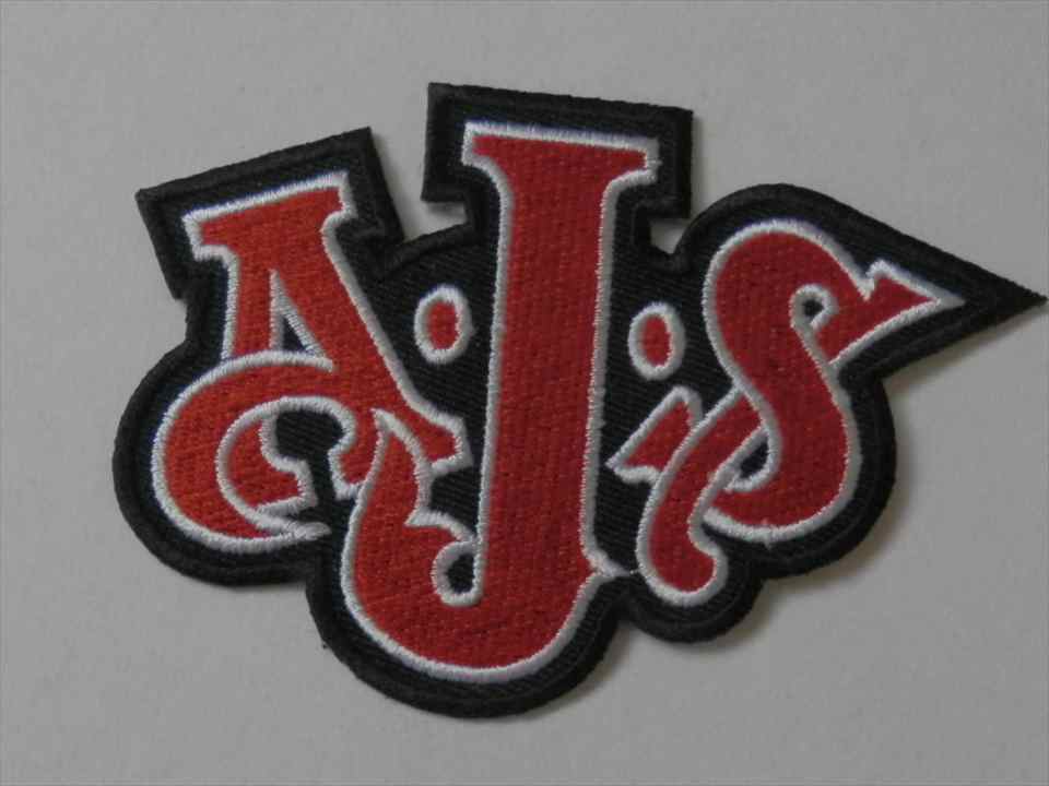 この商品は 　AJS　エンブレムワッペン　クロ/アカ　（251410） ポイント 【クラシックバイク　BSA　ノートン　トライアンフ】AJS　エンブレムワッペン　　　　 ショップからのメッセージ 納期について 4