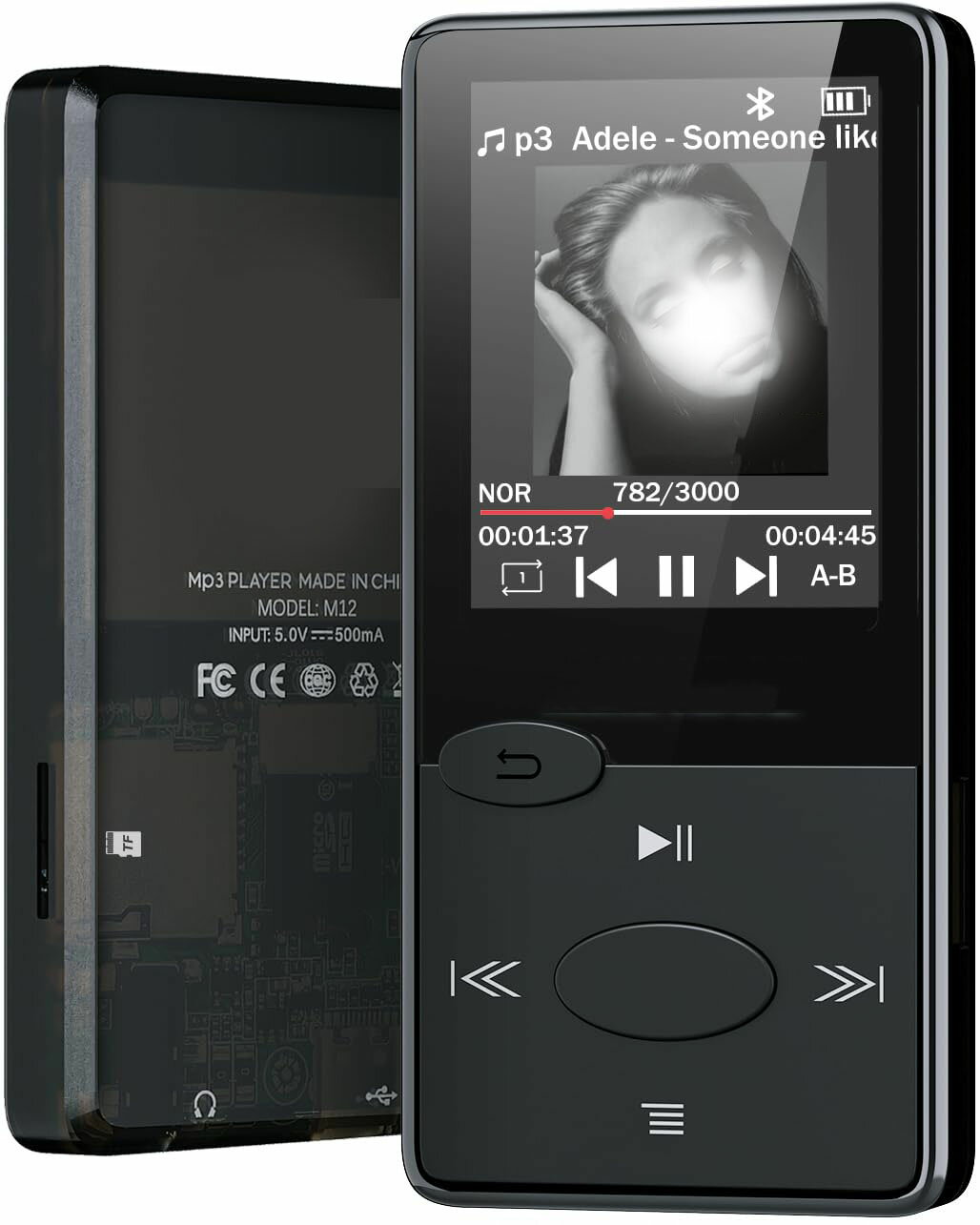 色: ブラック 特徴 Bluetooth接続 メモリストレージ容量 32 GB 色 ブラック 画面サイズ 1.8 インチ メディアタイプ SDXCメモリーカード ディスプレイ技術 LCD 対応規格 MP3, AAC, WAV 電池寿命 20...