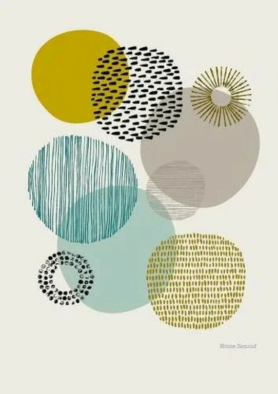 Eloise Renouf アートポスター SOFT OF CIRCLES イギリスのテキスタイルデザイナー・アーティスト。 独創的で色彩感のあるアートを生み出しています ※ ポスターのみの販売となります。 ※角に多少の折れが生じている場合...