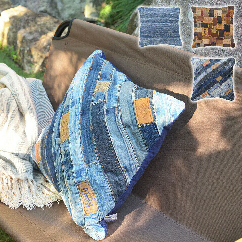 ■クッション デニム 生地 強い 部屋 アクセント ピロー 枕 かわいい おしゃれ ソファクッション ■商品説明デニム生地など、主張の強いクッションが、お部屋のアクセントとして映える。■サイズ約W45×D45×H16■仕様コットン■商品重量...