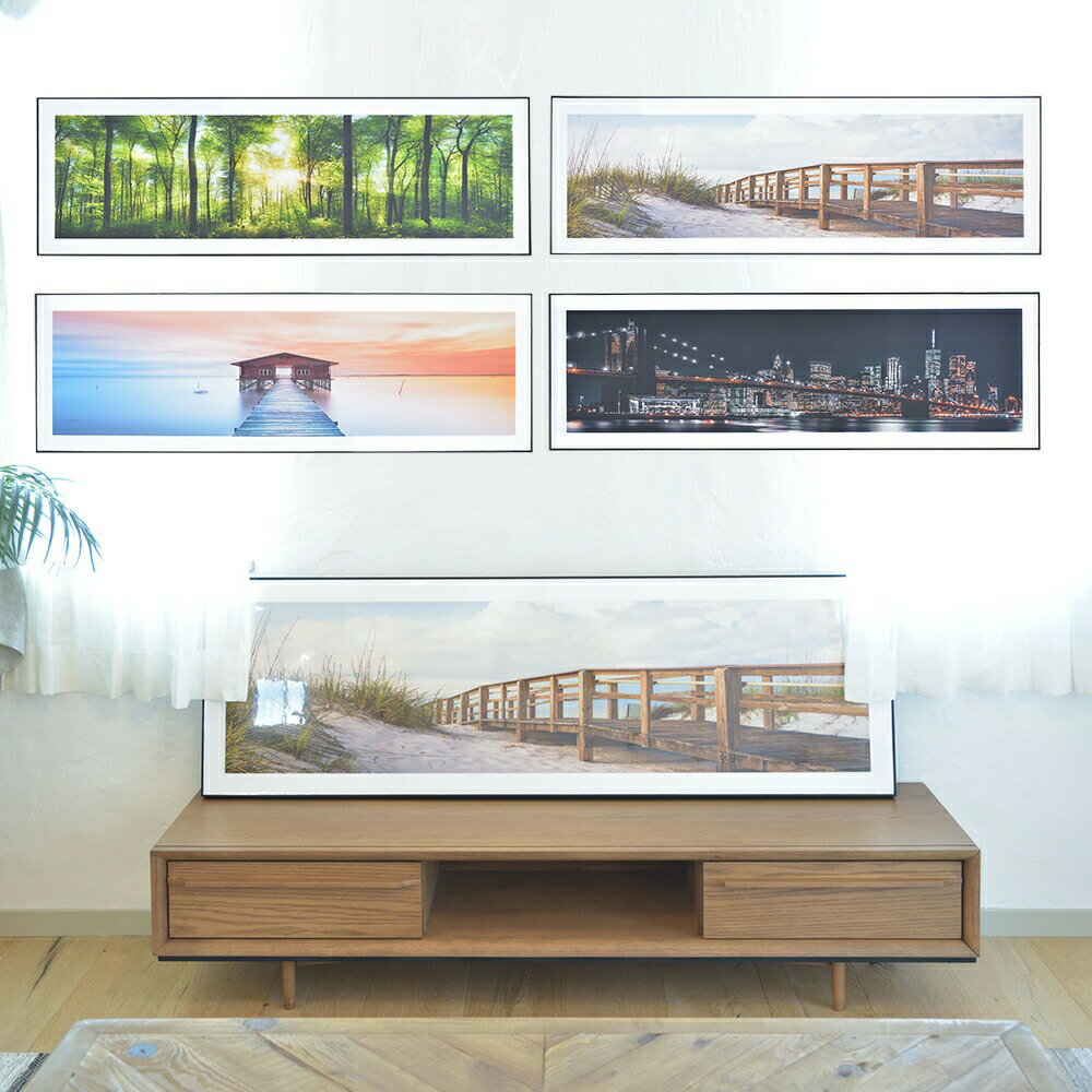 ■アートパネル 140×45cm ワイド グラフィックパネル デザインボード アート 写真 風景 景色 インテリア 飾り 壁掛け リビング 玄関 モダン おしゃれ ■商品説明迫力のあるワイドタイプのアートパネル。飾るだけで美しい景色を楽しむ...