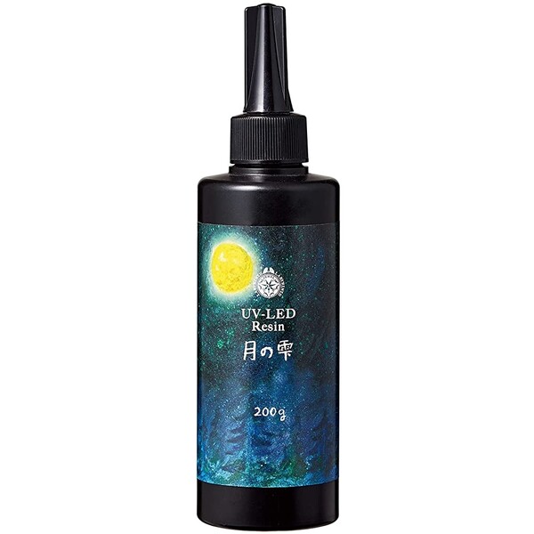 商品名パジコ UV-LED レジン 月の雫 200g説明静かに時が流れる月光のように。シリコーン型でも美しい「月の雫」が誕生。反りにくく、黄ばみにくい、抜群のクリア感。【特徴】・UV-LEDライト(405nm)でもUVライト(36W)でも硬...