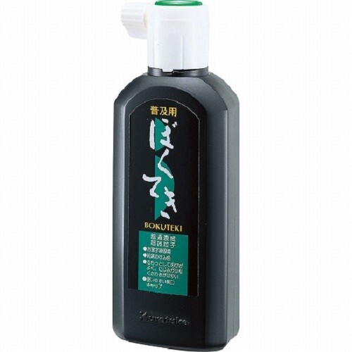 商品名呉竹 普及用墨滴 450ml BA4-45 ... 墨 墨汁 書道説明一般書道用液。学童から一般練習用に最適。半紙・機械漉画仙に適する。フラップ付きキャップを採用している為、学童にも開け閉めしやすい。机の上でも転がりにくい。安全を考え...