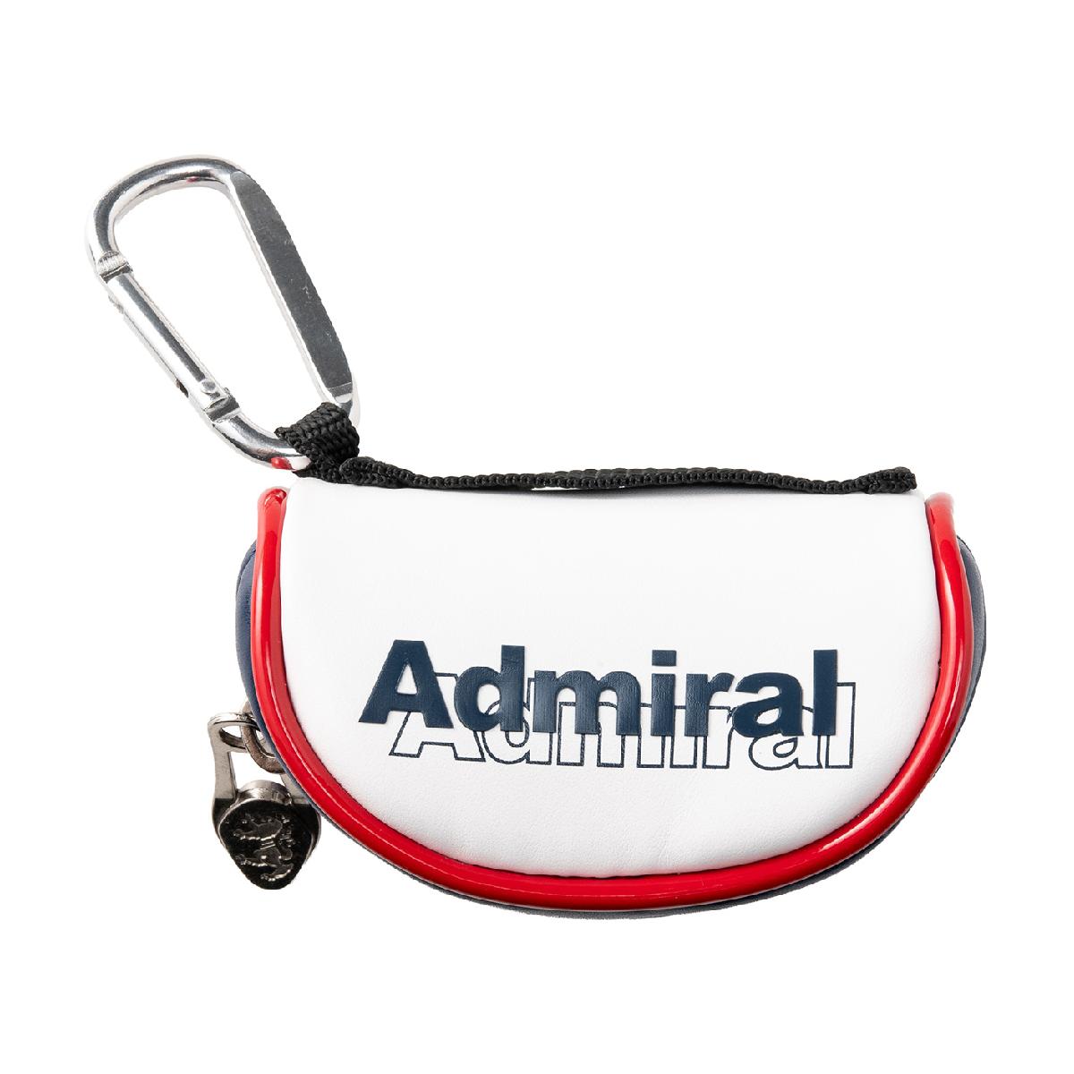 スポーツ ボールポーチアドミラル / Admiral商品の特徴ベーシックロゴを重ねてプリントした存在感あるデザイン。ボール2個を収納可能。ティー刺しやカラビナも備えた実用的な仕様。素材合成皮革(ポリウレタン)サイズバリエーション横幅9.5×...