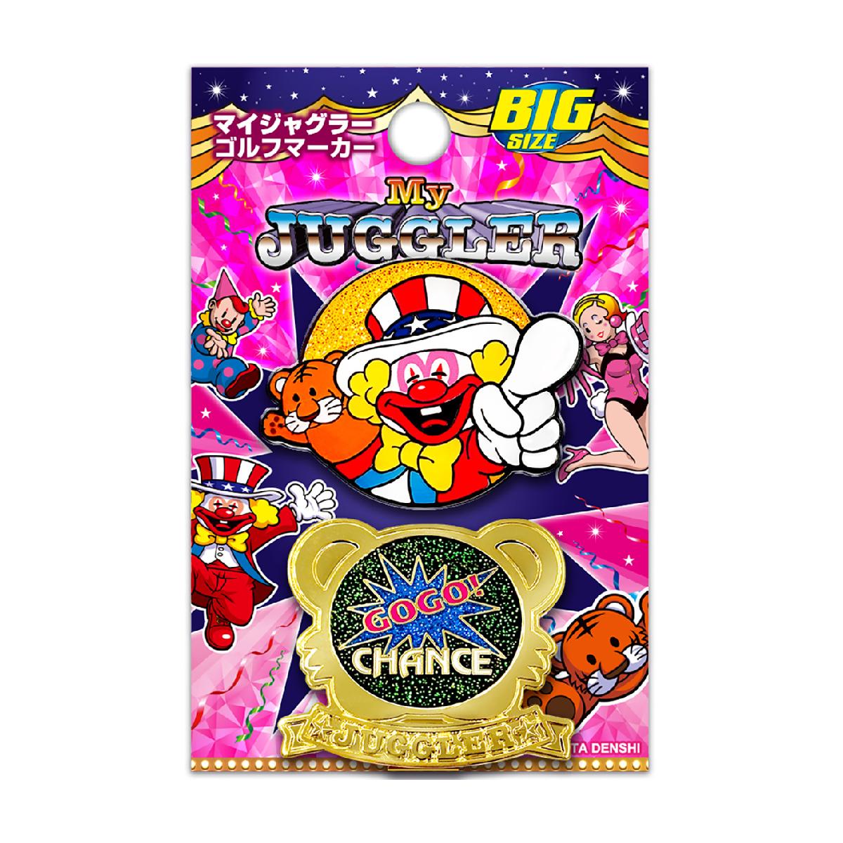 ジャグラー マイジャグラー ゴルフマーカーその他メーカー / その他商品の特徴大人気機種「マイジャグラー」ゴルフマーカーがついに登場！マイジャグラー特有のGOGOランプを再現した台座はインパクト大！ぺカッとナイスパットを決めよう！大人気「ジ...