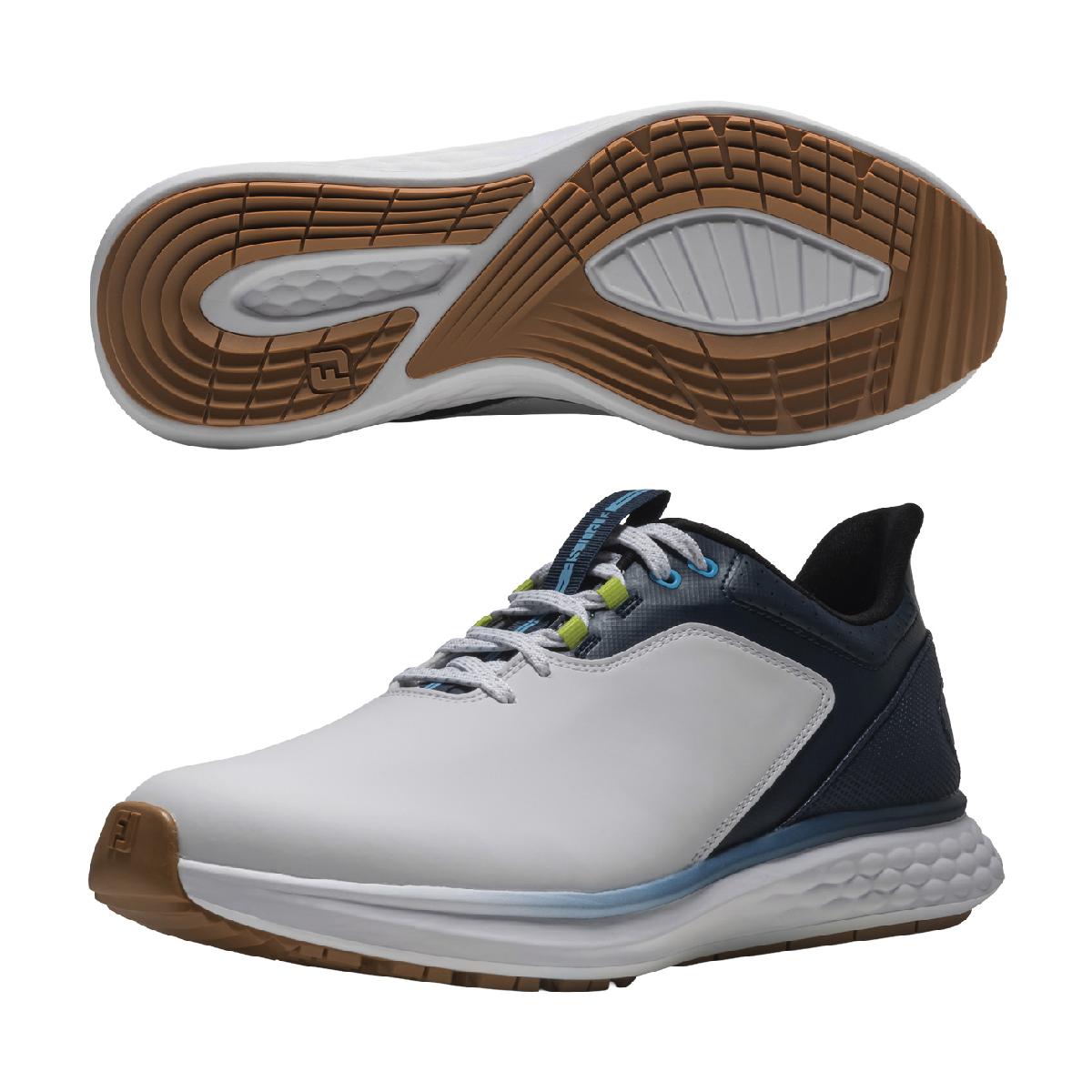 Pulse シューズフットジョイ / Foot Joy商品の特徴安定したグリップ力と、一日中履いていても軽く疲れにくい快適性能を追求。汚れが落としやすい「イージーケアアッパー」採用で、お手入れも簡単。タイプ紐タイプ素材防水人工皮革重さ非公表...