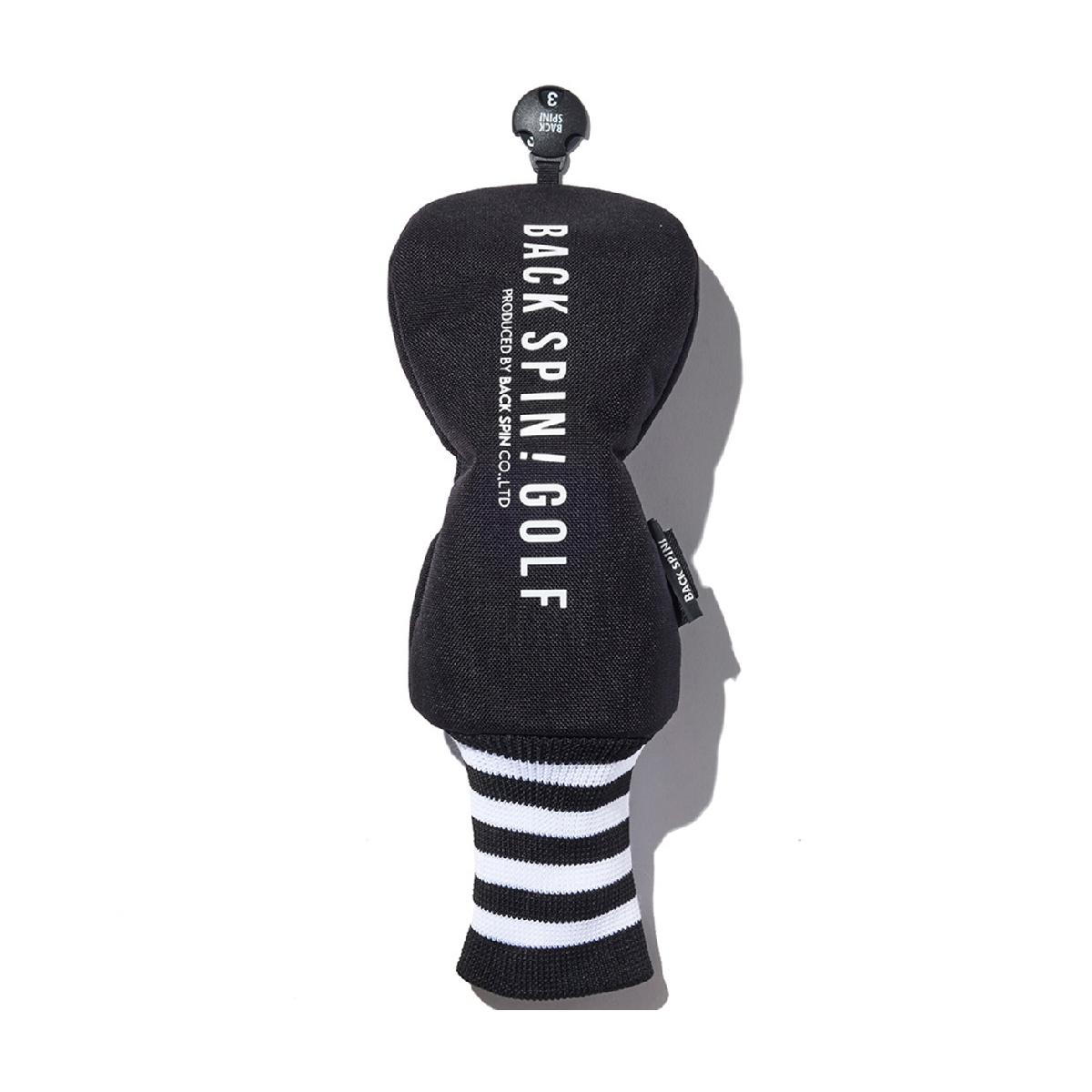 ボーダーヘッドカバー FW用バックスピン / BACK SPIN!商品の特徴生地はINVISTA社のCORDURA 1000を使用。ナイロンの7倍の強度を持つ耐久性に優れた丈夫で強い生地。裾リブ編みボーダー部分がアクセント。どんなキャディバ...