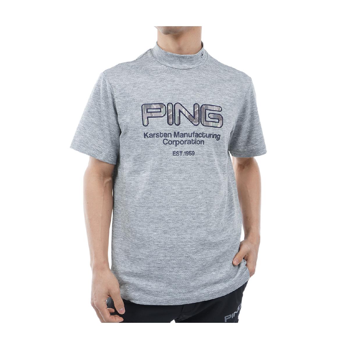 ドライミックスストレッチハニカム ハイネック半袖シャツピン / PING素材ポリエステル93％、ポリウレタン7％洗濯仕様家庭用洗濯可(弱、40℃限度)、漂白剤不可、タンブル乾燥不可、日陰吊り干し、アイロン不可、石油系ドライクリーニング可、ウ...