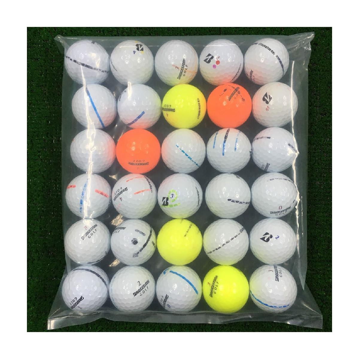 TOURシリーズ混合 マーカー入りロストボール 30個セットロストボール / Lost Ball商品の特徴多少の傷、変色がございます。コース使用も可能です。マーカー入りです。※年代混合ボールナンバー混合タイプ3ピーススピン多フィーリング柔ら...