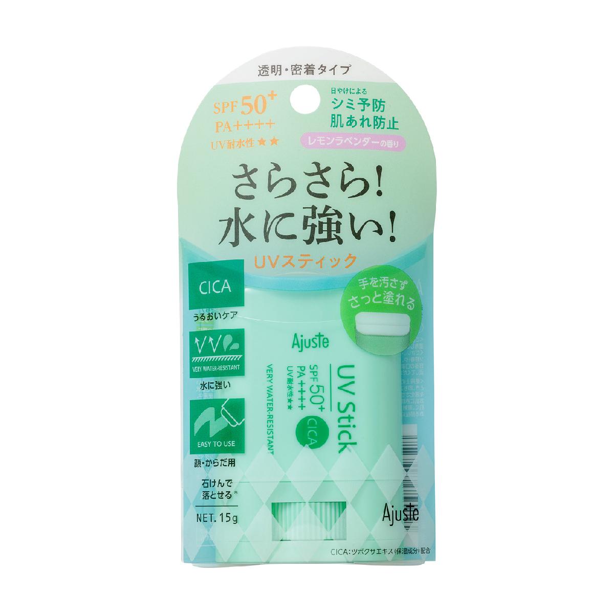 アジャステ UVスティックその他メーカー / その他商品の特徴さらさら水に強いUVスティック登場！保湿成分配合でUVケアしながらスキンケアも！日本最高基準値SPF50+、PA++++、UV耐水性素材プラスティック対象ユニセックス内容量15g...