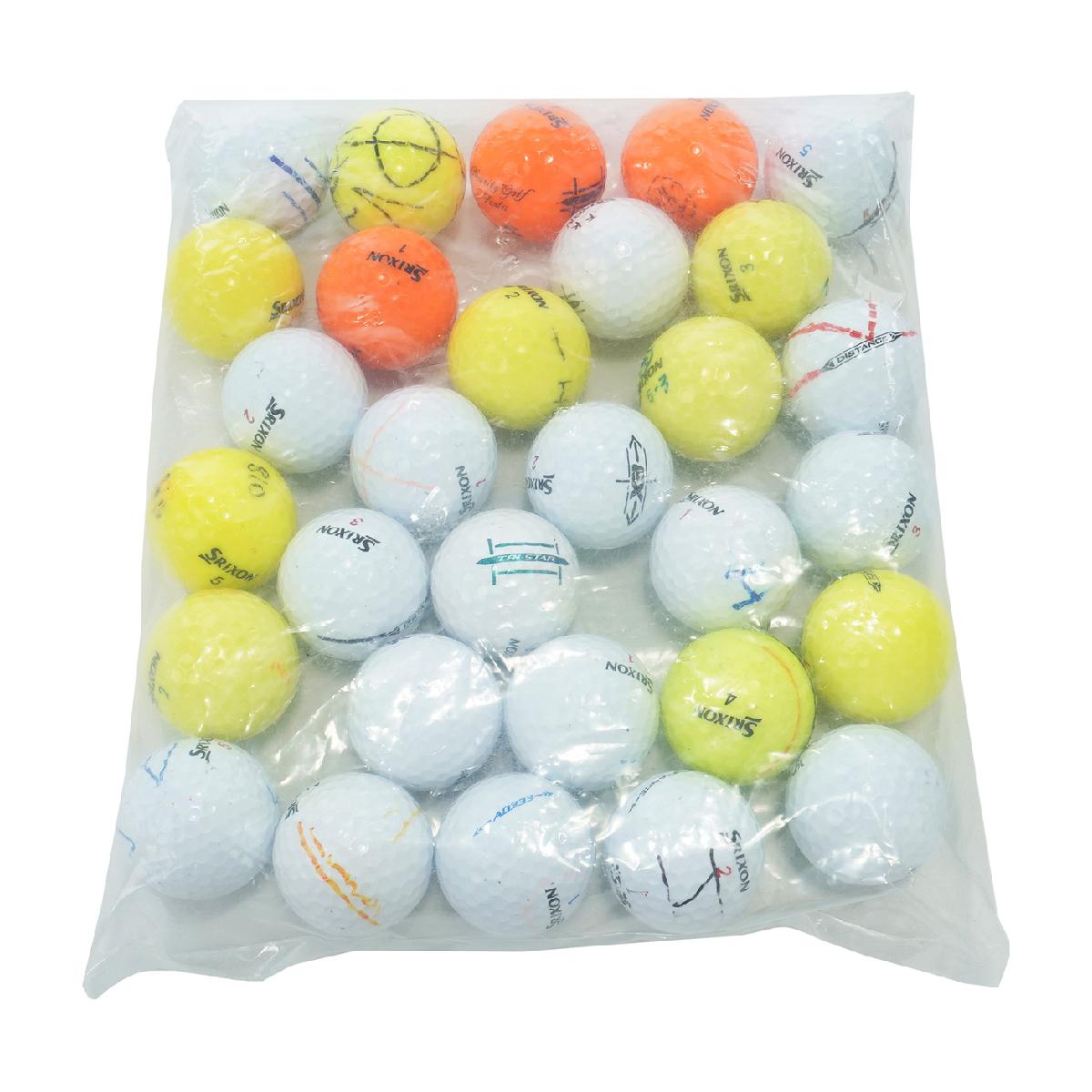 スリクソン混合 マーキング入りロストボール 30個セットロストボール / Lost Ball商品の特徴※Z-STAR系除く、年代混合。オンネーム品、オンマーク品が入っている場合がございます。ボールナンバー混合タイプ混合スピン混合フィーリング...