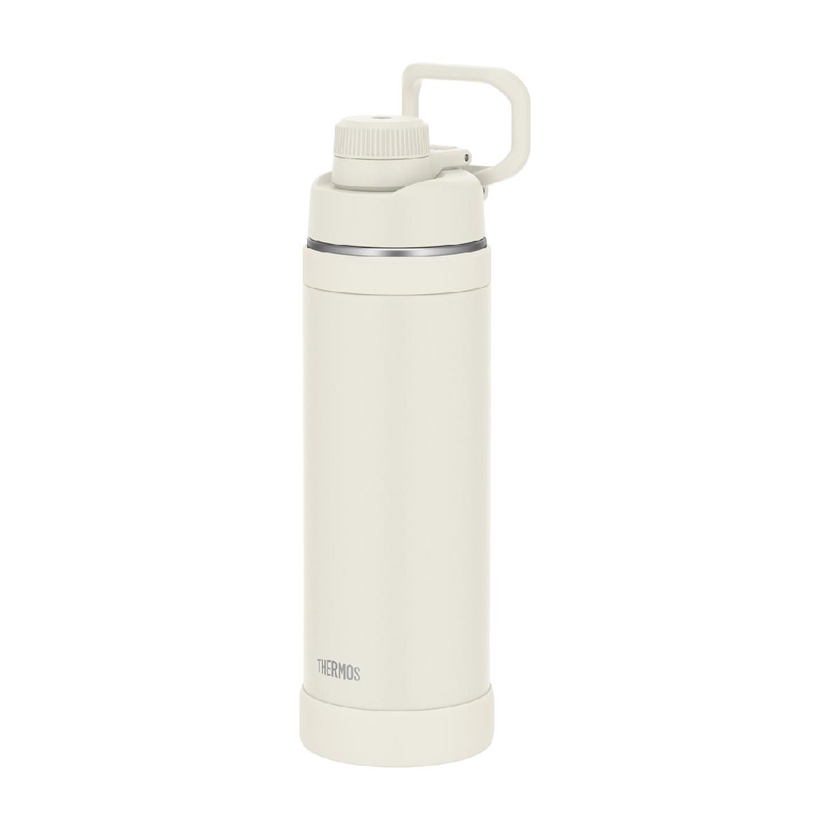真空断熱スポーツボトル 1Lサーモス / THERMOS商品の特徴ラウンド時にも持ち運びしやすいキャリーループ付き。ワンタッチ・オープンで使いやすい。全パーツ食洗機対応。衝撃に強い底カバー付き。素材内びん：ステンレス鋼／胴部：ステンレス鋼(...