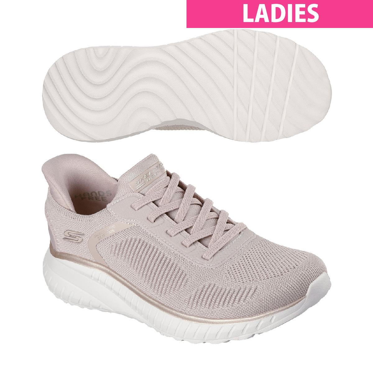 BOBS SQUAD CHAOS-CURRENT MUSE シューズスケッチャーズ / SKECHERS商品の特徴洗練されたアスレチックスタイルと快適な履き心地が楽しめる、Skechers Hands Free Slip-ins(スケッチャ...