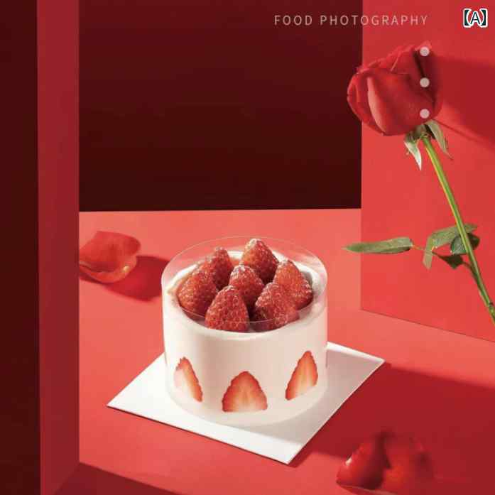 ケーキ 食品 サンプル リアル 見本 A:図1 B:図II C:図3 6インチ 8インチ