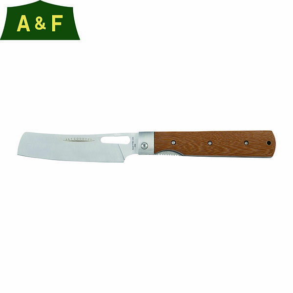 A&F バーベキューシェフ 菜切り #002キャンプ、アウトドアでのバーベキュー、厨房やご家庭の台所でも活躍できる折りたたみ包丁です。持ち運びに便利、さらに片手で素早くブレードを開閉できるライナーロック仕様。手のひらに収まる大きさで使いやす...