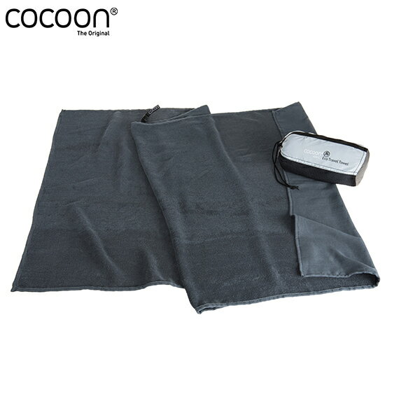 COCOON エコトラベル タオルは、成長が速く、持続可能な方法で収穫できるユーカリの木から作られた、肌に優しく、非常に柔らかく、吸水性と速乾性にもすぐれたトラベル タオルです。 スタッフサックは、100％生分解性のリサイクルナイロン100...