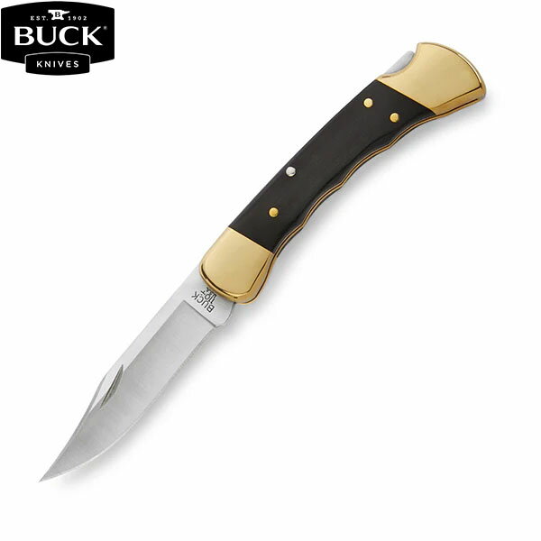 BUCK KNIVES バックナイフ 110FG フォールディングハンターは、より握り心地と操作性の要求される作業をする人達のために改良を加えられたナイフです。♯110フォールディングハンターにフィンガーグルーブ（ハンドル部分に施された指を...