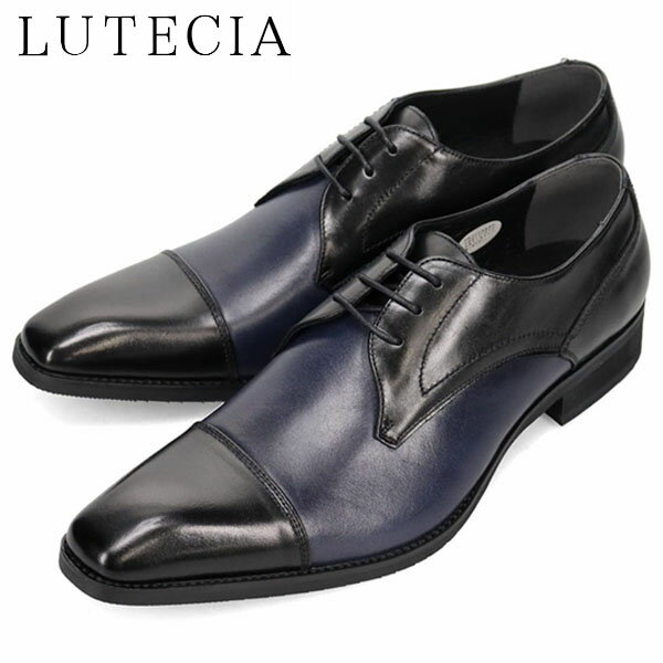 ルーテシア LUTECIA ロングノーズ 外羽根ストレートチップ・ビジネスシューズ LU7808根強い人気のロングノーズシーリーズ。スタイリッシュなシルエットとソフト感を合わせ持つタイプ。存在感抜群のカラーコンビも展開しております。インソー...
