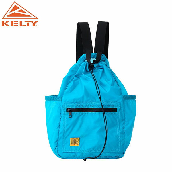 3259272426AIRY KINCHAKU DAYPACKTurquoise軽量で撥水性に優れたコーデュラ30デニールを生地に使用太「KELTY AIRY LINE」。ネームは80年代の復刻デザイン。レトロ感と使いやすさを兼ね備えた巾着...