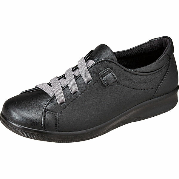 SP2500 ブラック素材：天然皮革(ステア)ソール：PU重量/サイズ：約215g/23.0cmウィズ：3Eヒールの高さ：3.0cm衝撃吸収ベステック足なり設計洗えるインソール撥水加工軽量設計※ゴム紐付※ガーメントレザー使用※インソールを外...