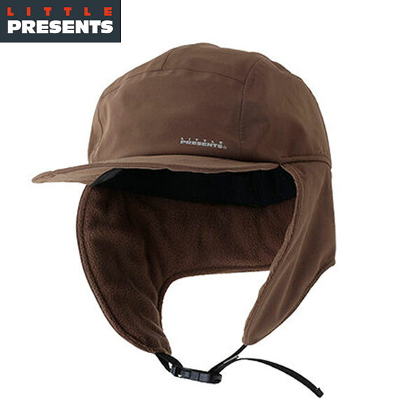 C-36 Waterproof Winter CapC-36 WP ウィンターキャップ・イヤー（チーク）ウォーマー付の最強の透湿防水・防風の防寒キャップです。・LITTLE PRESENTS オリジナル透湿防水素材 LIPTEX?-P2 採...