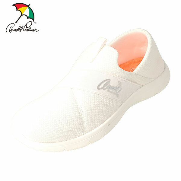 AN0933インジェクションシューズ素材・材質アッパー/ポリエステル、ソール/合成底原産国中国特徴:カジュアルシューズ、キックバックタイプアーノルドパーマー Arnold Palmer カジュアル シューズ AN0933 ホワイト Arno...