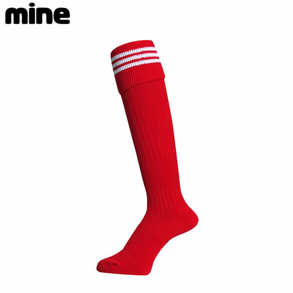 310サッカー ストッキング サッカーソックス メンズ レッド×ホワイト 25-27cmサッカー向けのスポーツソックス。■原産国原産国：ベトナム mine(マイン)とは エビスニット株式会社が展開するスポーツ・アウトドア用品のブランドです。...