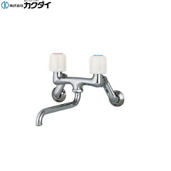 カクダイ[KAKUDAI]2ハンドル混合栓1280S-170 一般地仕様 パイプは0751-170、クランクは0102／609です。 パッケージサイズW160ミリ×D225ミリ×H90ミリKAKUDAI 1280S 170