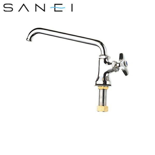 三栄水栓［SANEI］立形上向自在水栓A57J-13 一般地仕様 吐水口：PA27J-60X-16SANEI A57J 13