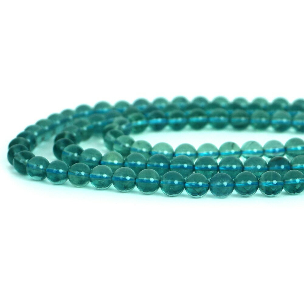 【ビーズサイズ】6mm 【形】丸玉 【連の長さ】約38〜40cm ※ビーズサイズは0.5mm前後の誤差がある場合がございます 【商品説明】 フローライトはカラーバリエーションも多くブルー、グリーン、パープル、などカラフルなグラデーションの色...