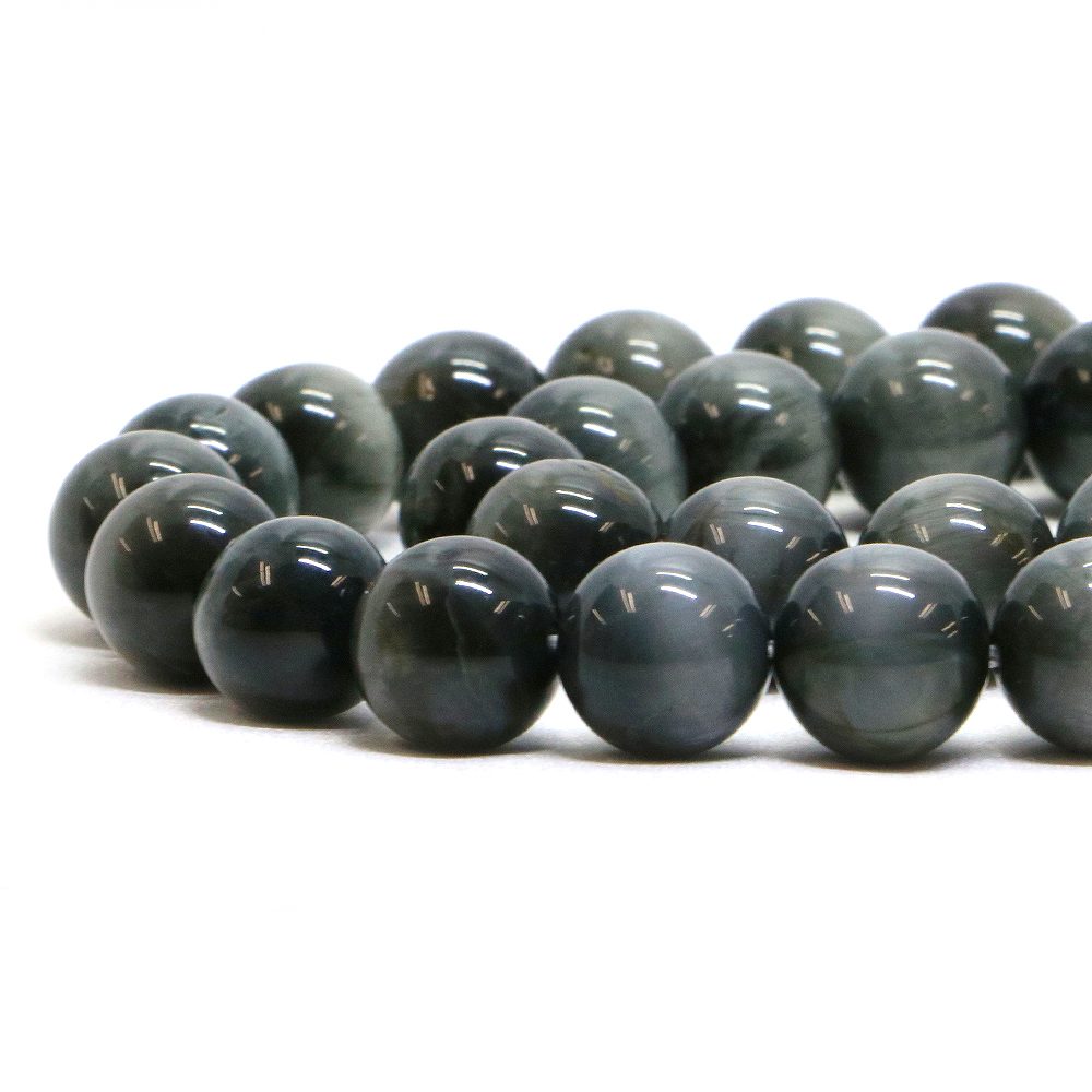 【ビーズサイズ】10mm 【形】丸玉 【連の長さ】約38〜40cm ※ビーズサイズは0.5mm前後の誤差がある場合がございます 【商品説明】 パワーストーンの代表格ともいえるタイガーアイのグループとなります 当店ではグレー系をグレータイガー...