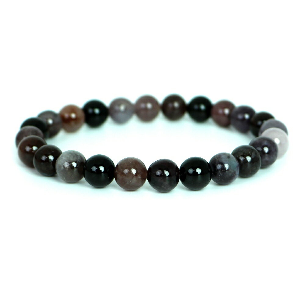 【ビーズサイズ】8mm 【腕回りサイズ】ご自身の腕回りサイズを計測いただき、ブレスレットサイズ（内径）からお選びください ＊ブレスレットサイズ（内径）は腕回りサイズ+1cmがおすすめのサイズとなります 【形】丸玉 ＊ビーズサイズは0.5mm...