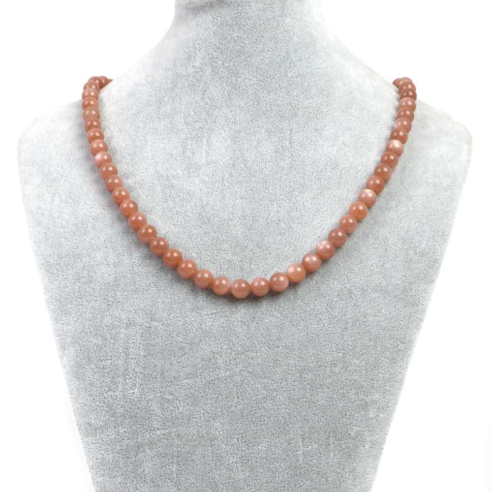 【ビーズサイズ】8mm 【形】丸玉 【全長】約45・50・55cm（ビーズ部分の長さ） ※ビーズサイズは0.5mm前後の誤差がある場合がございます 【マグネットサイズ】8mm ※カニカンへ変更ご希望の場合はセレクトボックスより「カニカンに変...