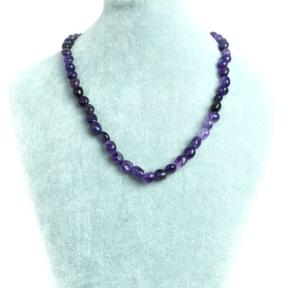 【ビーズサイズ】横幅/約9mm 【形】タンブル 【全長】約45・50・55cm（ビーズ部分の長さ） ※ビーズサイズは0.5mm前後の誤差がある場合がございます 【マグネットサイズ】8mm ※カニカンへ変更ご希望の場合はセレクトボックスより「...