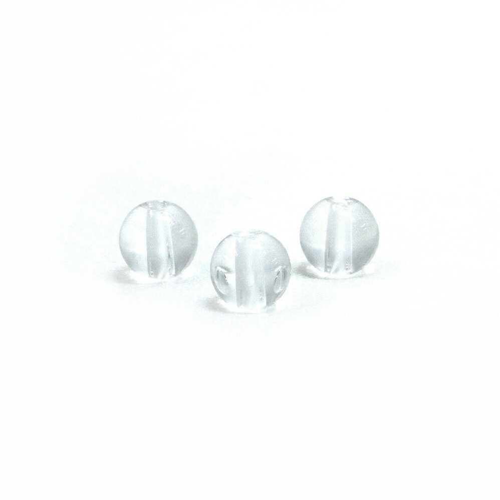 【ビーズサイズ】6mm 【形】丸玉 ※ビーズサイズは0.5mm前後の誤差がある場合がございます 【商品説明】 水晶は和名は石英（Quartz、クォーツ）のグループで六角柱の透明度のある結晶のことをいいます 水晶の中には内包物、クラック、変色...