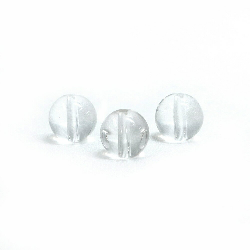 【ビーズサイズ】8mm 【形】丸玉 ※ビーズサイズは0.5mm前後の誤差がある場合がございます 【商品説明】 水晶は和名は石英（Quartz、クォーツ）のグループで六角柱の透明度のある結晶のことをいいます 水晶の中には内包物、クラック、変色...