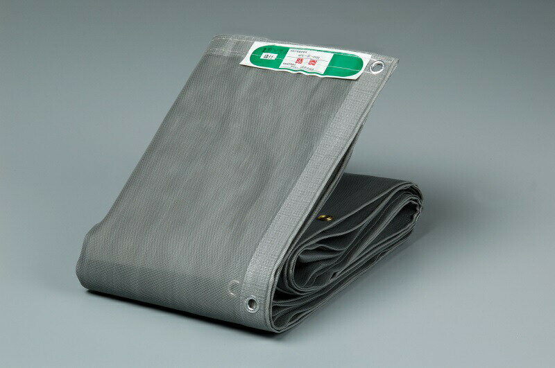 消防庁の防炎テストに合格した認定メッシュシートです。防炎ラベル縫付けあり、防炎2類品。 約3年の耐候性能を持ち、リース用建築足場養生メッシュとして活用できます。 同社の萩原工業ターピーソフトメッシュと比べて耐候性が2倍。 塩ビ製メッシュシー...