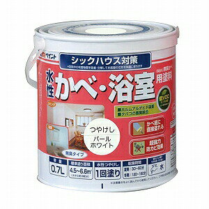 ※色見本は実際の色に近いよう、調整してありますが、 　　お使いのPCによって若干の誤差がございますので、ご了承ください。 商品詳細/スペック 特長 ●超強力防カビ剤配合で、浴室やかびの生えやすいお部屋のかべ紙の塗り替えに 　　おすすめです。...