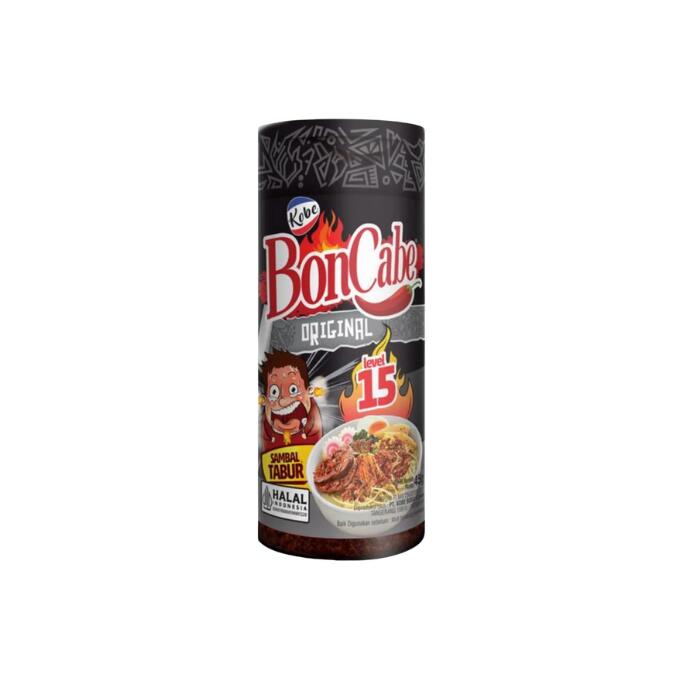 コウベ ボン カベ オリジナル レベル 15 ( 40g ), KOBE BON CABE ORIGINAL LEVEL 15 「BonCabe Sambal Tabur Level 15 Original」は、厳選された乾燥唐辛子に、ガー...
