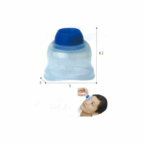 らくらく点眼 目薬を安全・正確に! ●重さ/約30g ●材質/本体部：ポリプロピレン、差し込み部：シリコン ●生産国/日本 広告文責：NO1元気爽快　(042-843-2703)