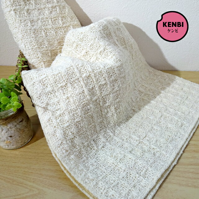 この商品はメール便での発送のため、日時指定出荷ができず、ご希望日前後にポスト投函されます。（宅配BOXへ入れる対応もできません） 日本のオーガニックコットン ふわふわ和綿で作った浴用タオル ●純和綿の100％オーガニック 〜100％オーガニ...