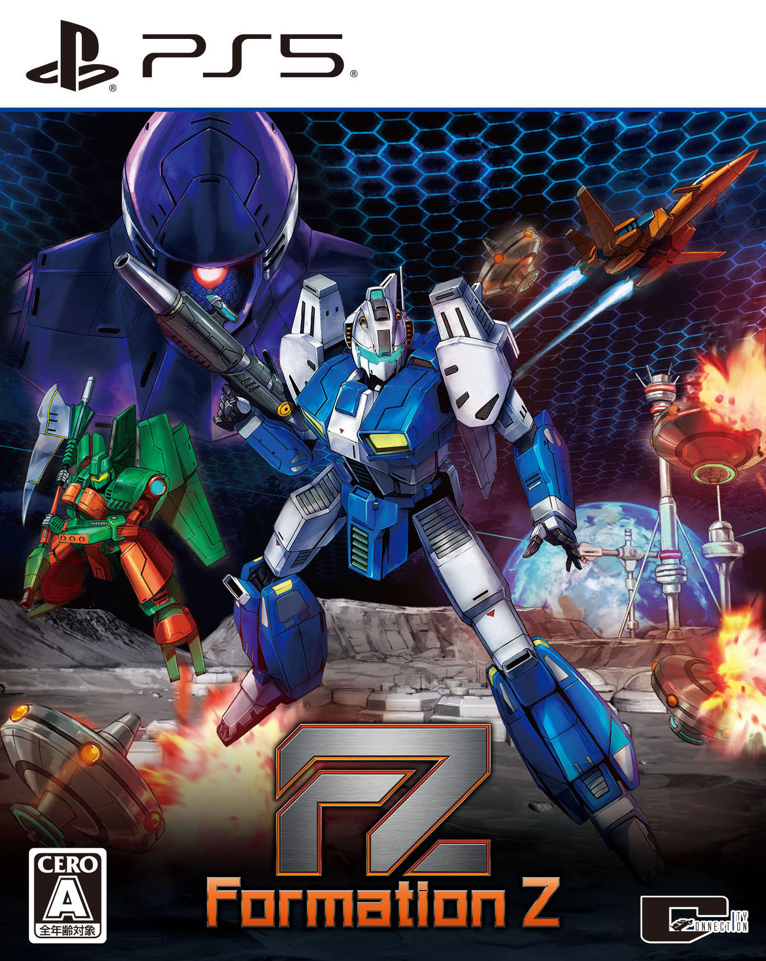 タイトル FZ：　Formation　Z &nbsp; フォーメーションゼット ジャンル アクション 機種 プレイステーション5 発売日 2026/05/21発売 規格番号 ELJM-30421 JAN 4571442048166 ジャレコ...