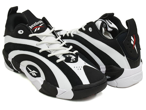●ATTENTION ■在庫について こちらの商品は実店舗と在庫を共有しておりますので、売り違いが生じる事がございます。予めご了承下さい。Reebok SHAQNOSIS LOW #100244789 WHITE / BLACK / RED...