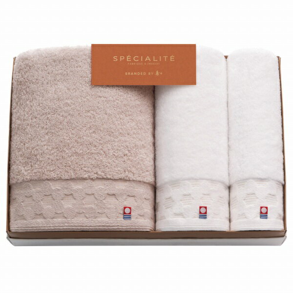 商品仕様 箱サイズ約38×26×8.8cm内容●商品:バスタオル（約60×115cm）・フェイスタオル（約34×75cm）・ハンドタオル（約34×34cm）各1 ●材質:綿100% ●日本製用途香典返し　満中陰志　粗供養など※メーカー希望小...