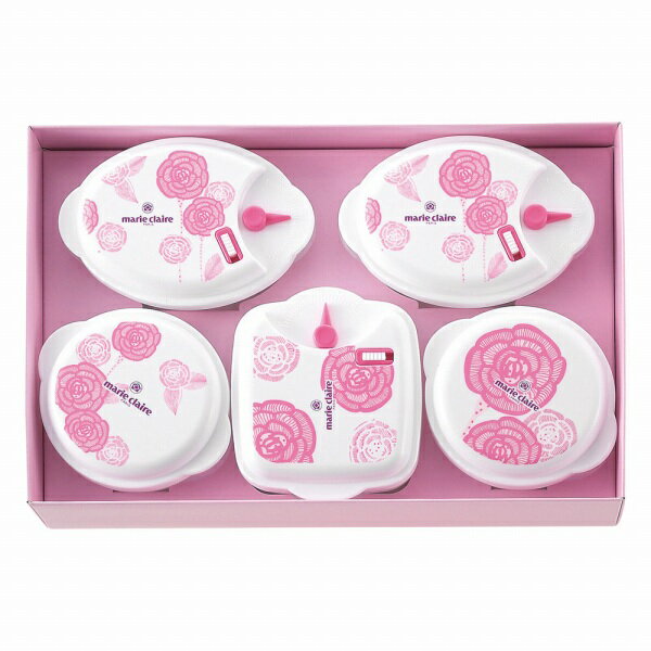 商品仕様 箱サイズ約30×20×6.7cm内容●商品:丸型（約径9.4×高さ6.1cm・270ml）・小判型（12.6×8.8×高さ6.1cm・310ml）各2、角型（約10.9×9.4×高さ6.1cm・330ml）×1 ●材質:ポリプロピ...