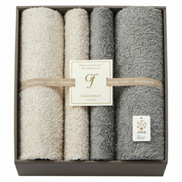 商品仕様 箱サイズ約35.5×33.5×10.5cm内容●商品:バスタオル（約60×120cm）・フェイスタオル（約34×90cm）各2 ●材質:綿100%（パイル部分/オーガニックコットン100%使用） ●日本製用途香典返し　満中陰志　粗...