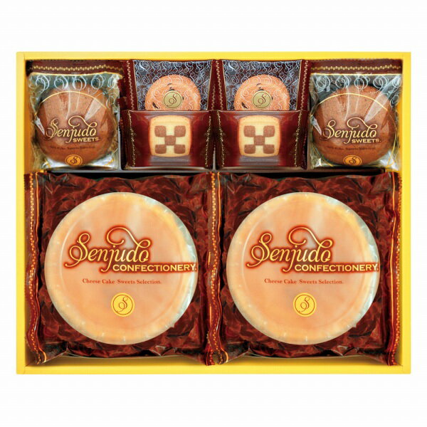 商品仕様 箱サイズ約34.5×29×5cm内容●セット内容:チーズケーキ直径約14cm・ソフトチョコケーキ・チョコチップクッキー・チェスクッキー各2 ●賞味期間:常温で90日 ●加工地:日本【小麦・卵・乳】用途香典返し　満中陰志　粗供養など...