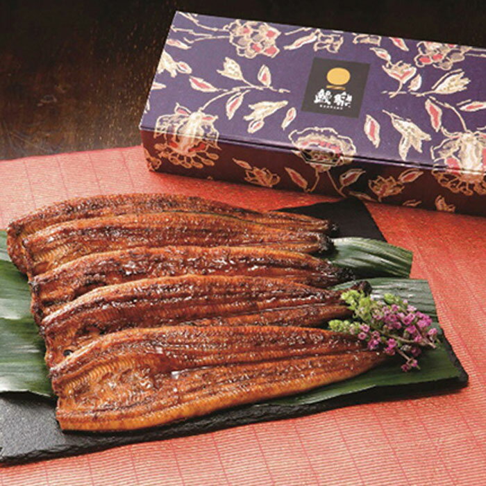 内容／蒲焼長焼5尾(計約650g)・たれ・山椒各5個・うなぎ（九州産）/［日本製］・ 箱サイズ／34.5×14×8.5cm・959g 賞味期限／出荷日より冷凍約30日 アレルゲン／小麦・大豆 【配送方法】　クール便(冷凍) 九州産うなぎの中...